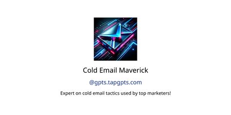Cold Email Maverick Gpts Features And Functions Examples And Prompts
