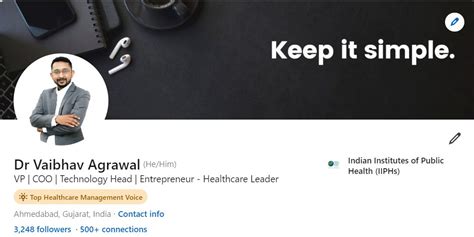 Dr Vaibhav Agrawal On Linkedin Healthcaremanagement Leadership Innovation Excellence 10