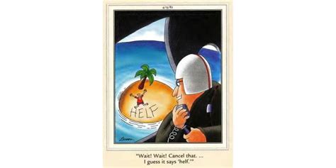 15 Best The Far Side Comics About Stranded People