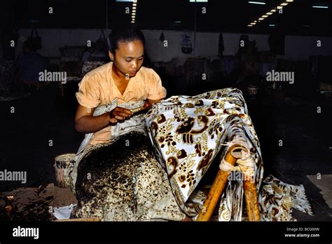 Java Indonesia Batik Stock Photo Alamy