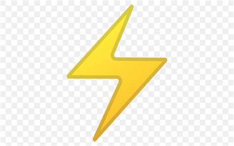 Emoji High Voltage Lightning Sticker Png 512x512px Emoji Character Electric Potential