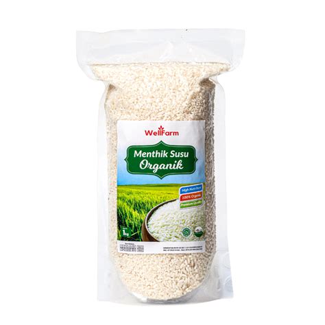 Wellfarm Beras Organik Menthik Susu