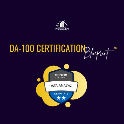 Certification Blueprint Power Bi Premium Kpi Academy