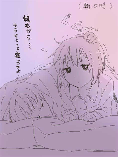 Nagato Yuki And Kyon Suzumiya Haruhi No Yuuutsu Drawn By A Ka Danbooru
