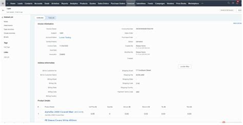 Navision Invoice In Zoho Lumen Business Solutions