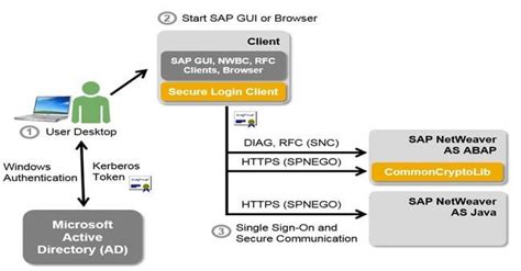 how to enable single sign on sso in sap system r abap