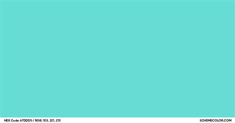 67ddd5 Hex Color Code