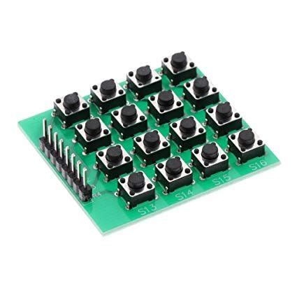 44 Matrix Keypad Keyboard Module Green MECHATRONX MAKING CREATIVITY