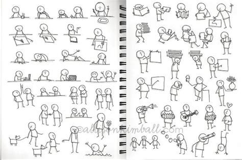 Sketchnoting People Sketch Notes Sketch Book Stick Figure Drawing