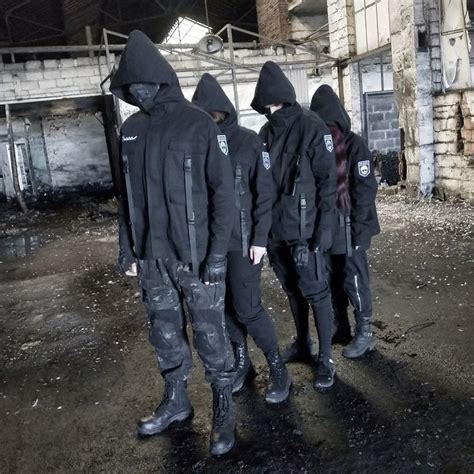 The Black Mass Hooded Tech Jacket By Zen Devils Jackets Winter