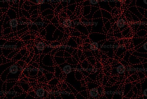 Red Dotted Line Texture Dynamic Particle Effect Smooth Straight Lined