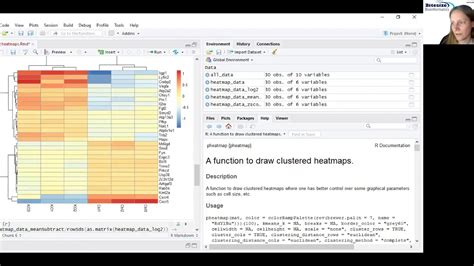 bitesize bioinformatics drawing heatmaps in r youtube
