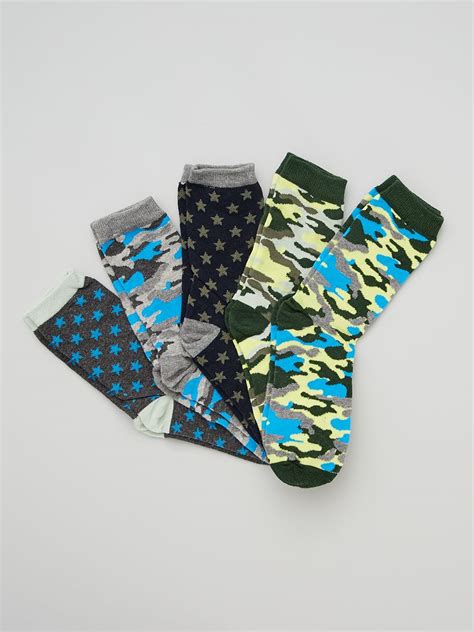 Pack De 5 Pares De Calcetines Azulazul Kiabi 500€