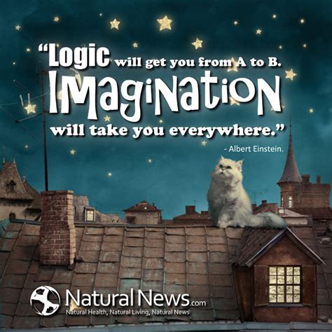 Logic Will Get You From A To B Imagination Will Take You Everywhere