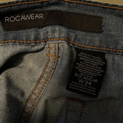 Rocawear Cargo Jorts Crazy Details Size 34 Send Depop