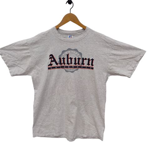 Russell Athletic × Vintage 90s Auburn University Tee X Large Vintage
