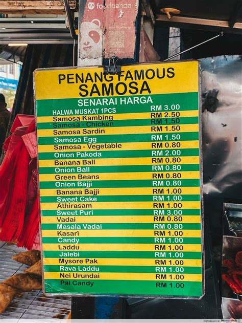 Penang Famous Samosa New Michelin Selected Samosa Roadside Stall