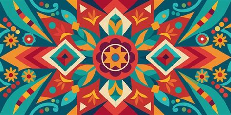 Premium Vector New Random Pattern Border Illustration