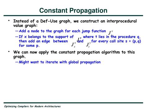 ppt more interprocedural analysis powerpoint presentation free