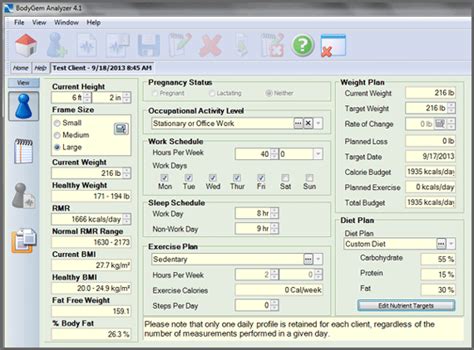 Korr Metacheck And Reevue Client Program Review Metabolic Rate Test Microlife Medgem And