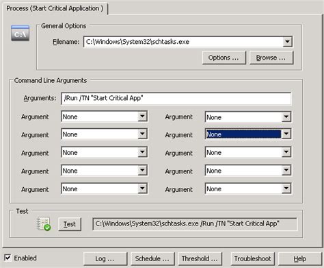 Automatically Restarting A Failed Windows Process