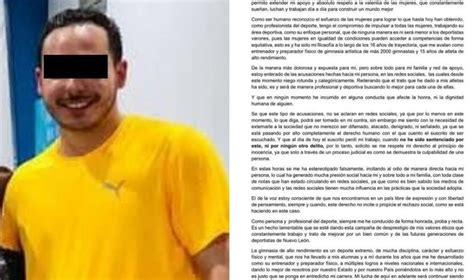 Responde Damazo N A Acusaciones De Abuso Sexual