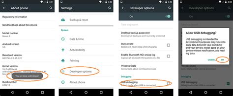 So aktivieren Sie das USB Debugging auf einem Android Gerät Bitwarsoft