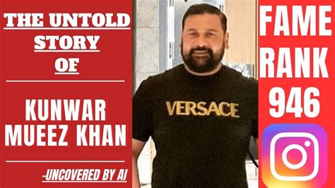 Ai Uncovers Why People Love Kunwar Mueez Khan Insta Fame Ranking 946 Youtube