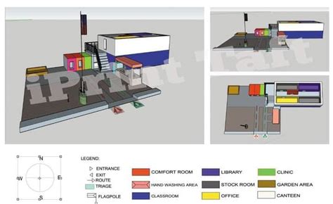 Iprint Taft School Map Sample And Route Plan For The
