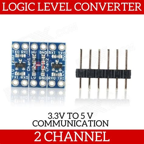 Jual Logic Level Converter Channel Tegangan V To V I C Safe Shopee Indonesia