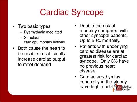 Ppt Syncope Evaluation And Management Powerpoint Presentation Free