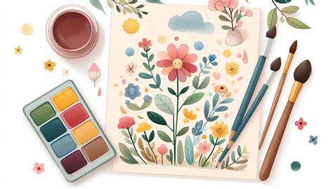 Cute Cartoon Flower Graphic By Creativeguru · Creative Fabrica