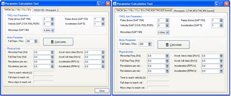 an 024 a tool for calculating the motion parameters used with tmc428