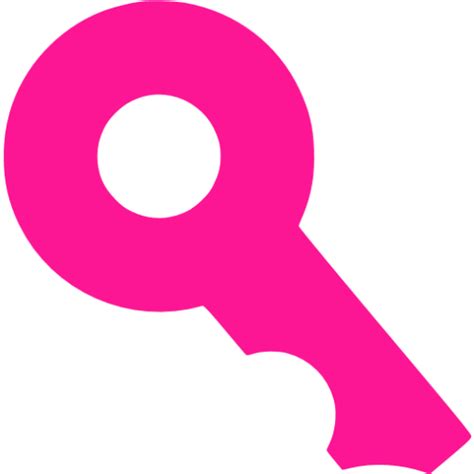 Deep Pink Key 4 Icon Free Deep Pink Key Icons