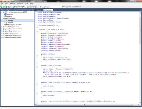 DotPeek Free Net Decompiler JetBrains Vorstellung Codefieber