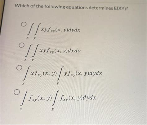 Solved Two Random Variables X And Y Are Independent If