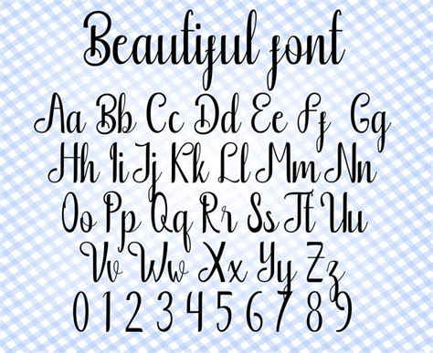 Bundle Font Svg Bundle Cricut Fonts Font For Cricut Silhouette Wedding