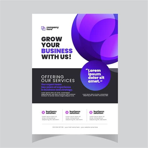 Premium Vector Brochure Design Cover Modern Layout Annual Report Poster Flyer In A4