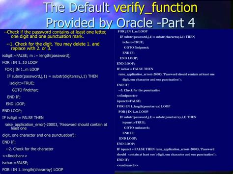 Ppt Password Management For Oracle8 Powerpoint Presentation Free Download Id1089875