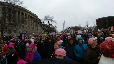 Womens March Dc Stills And Video Youtube