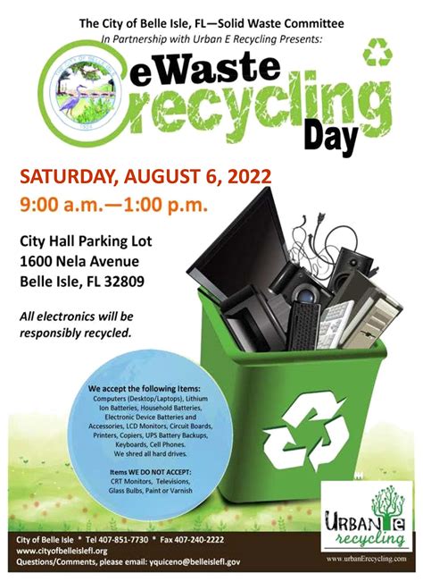 Electronic Recycling Events 2024 Truda Hilliary