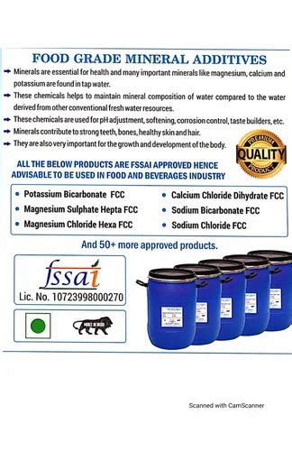Food Grade Sodium Bicarbonate At Rs 85 Kg NaHCO3 In Surat ID