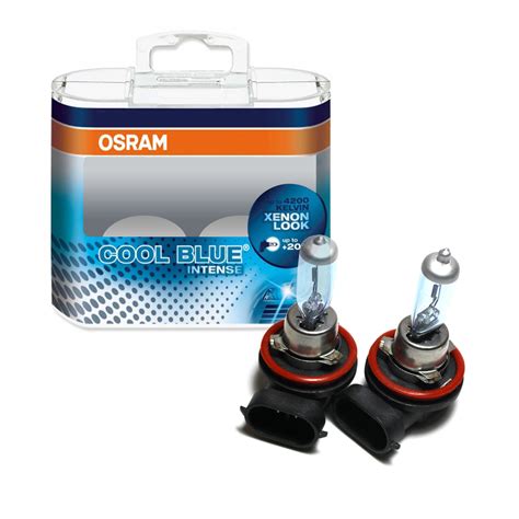 2x Genuine Osram Cool Blue Intense H11 (711) 55w 12v Bulbs [64211CBI ...