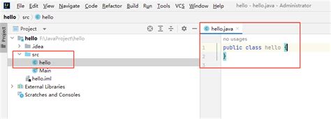 用idea写hellojava Java119，最简单的java教程。