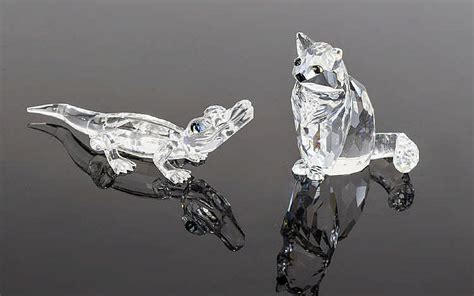 Swarovski Crystal Animal Figures ( 2 ) In Total. Comprises 1