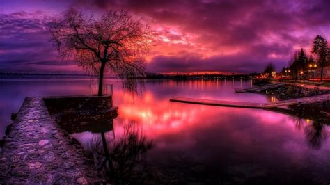 Purple River Wallpapers Top Free Purple River Backgrounds