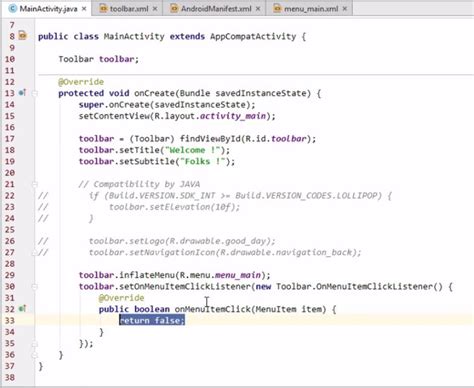 Standalone Toolbar Learn To Code Android
