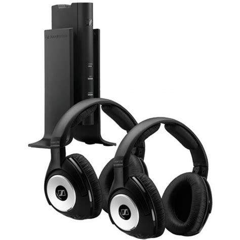 Закрытые беспроводные наушники Sennheiser RS 170 Black для компьютера ...