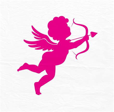 Cupid Svg Cupid Silhouette Love Svg Couple Svg Cupid Cut Etsy