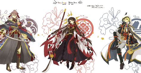 刀剣乱舞 初期刀組捏造極バーション うめののイラスト Pixiv